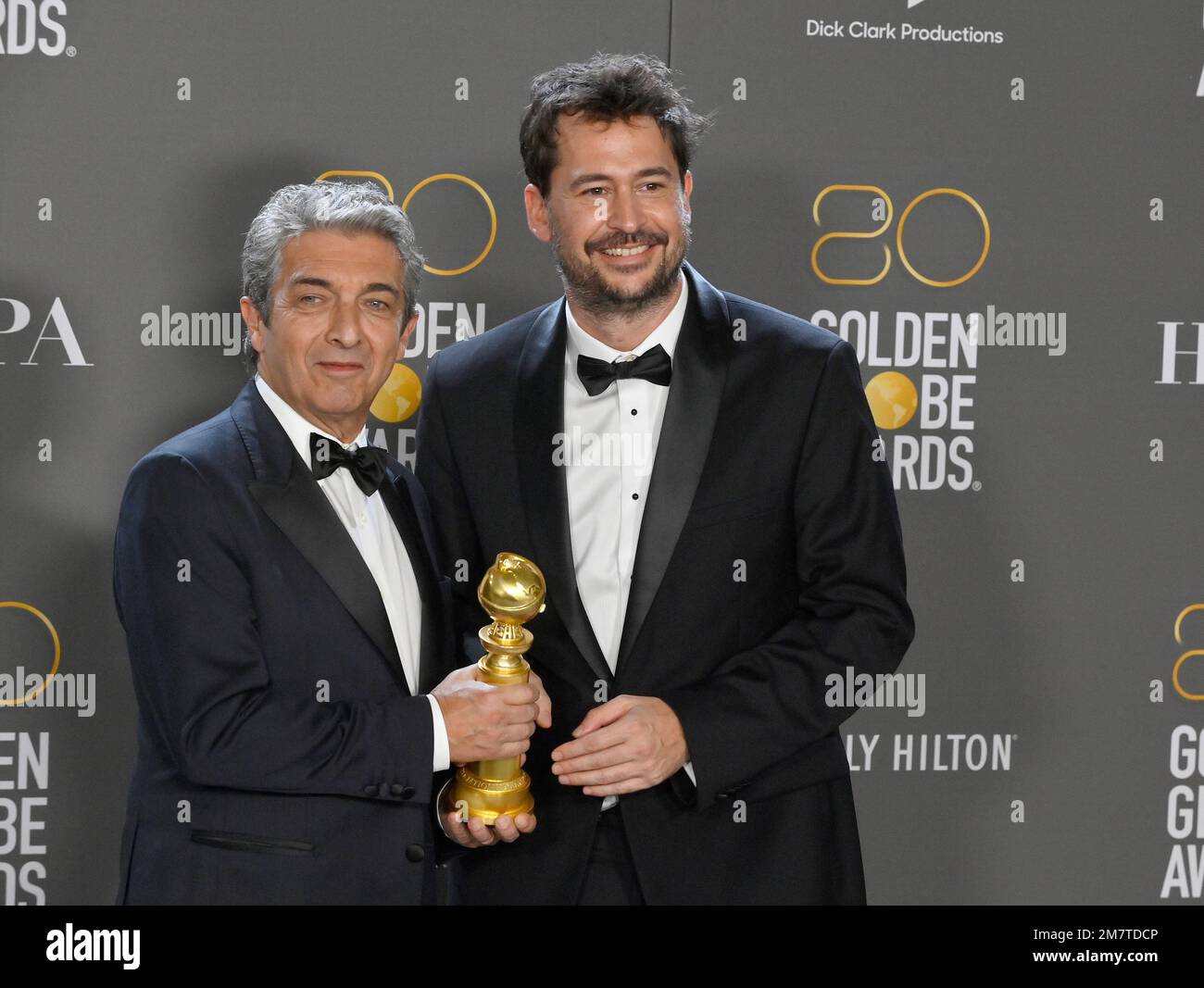 Beverly Hills, United States. 10th Jan, 2023. (L-R) Ricardo Darín and ...