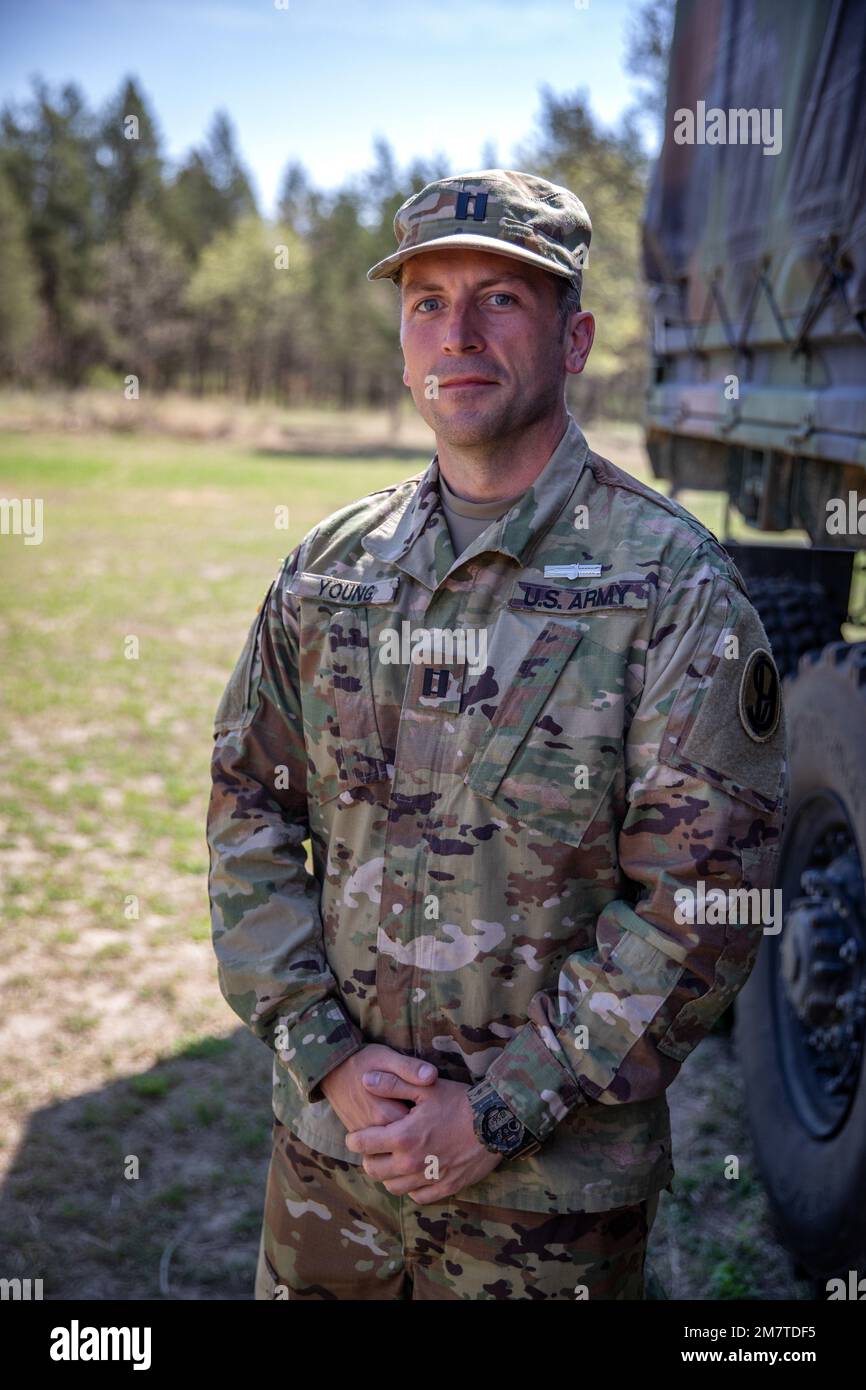 Army Reserve Soldier CPT Christopher Young, earned the Expert Soldier ...