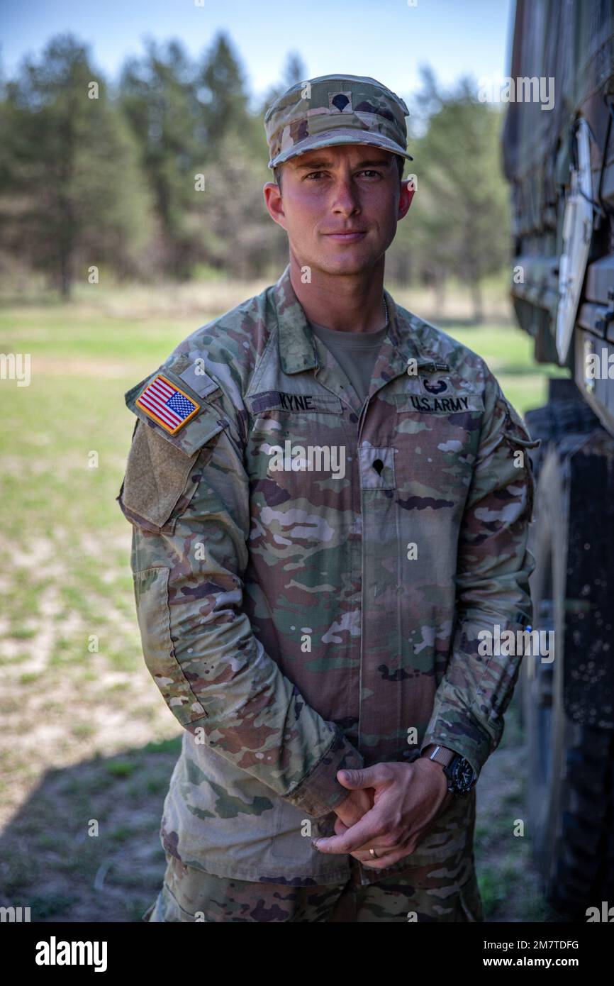 Army Reserve Soldier SPC Nicholas Kyne, earned the Expert Soldier Badge ...