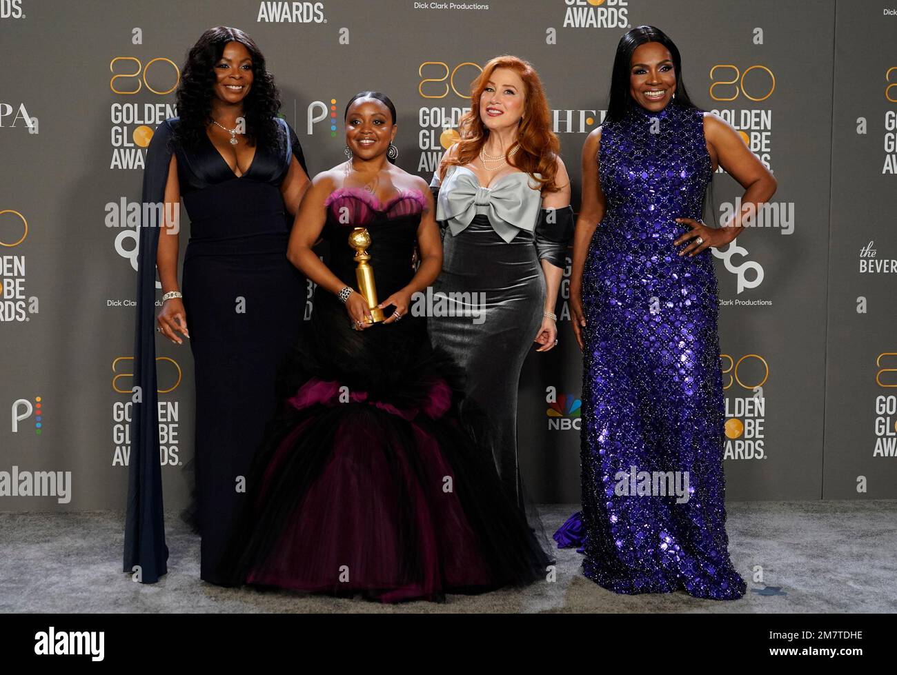 Janelle James, from left, Quinta Brunson, Lisa Ann Walter and Sheryl ...