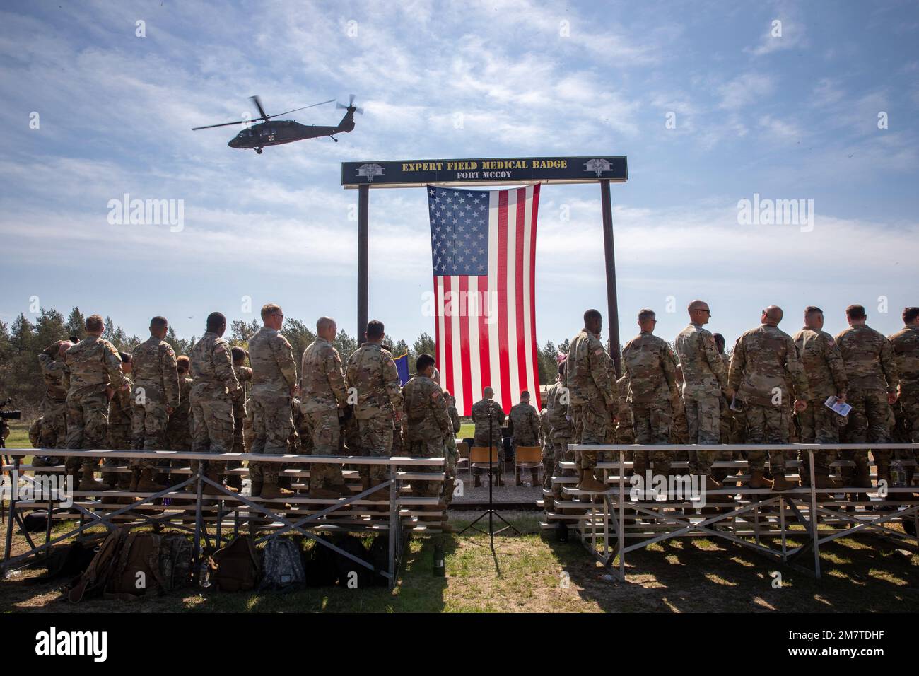 The awards ceremony for the Expert Field Medical Badge and Expert ...