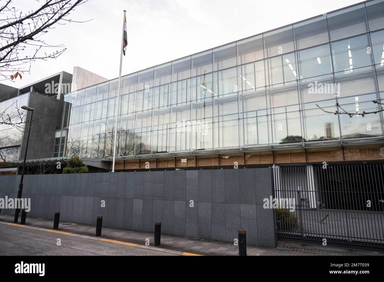 Tokyo, Japan. 6th Jan, 2023. The Embassy of the Republic of India's ...