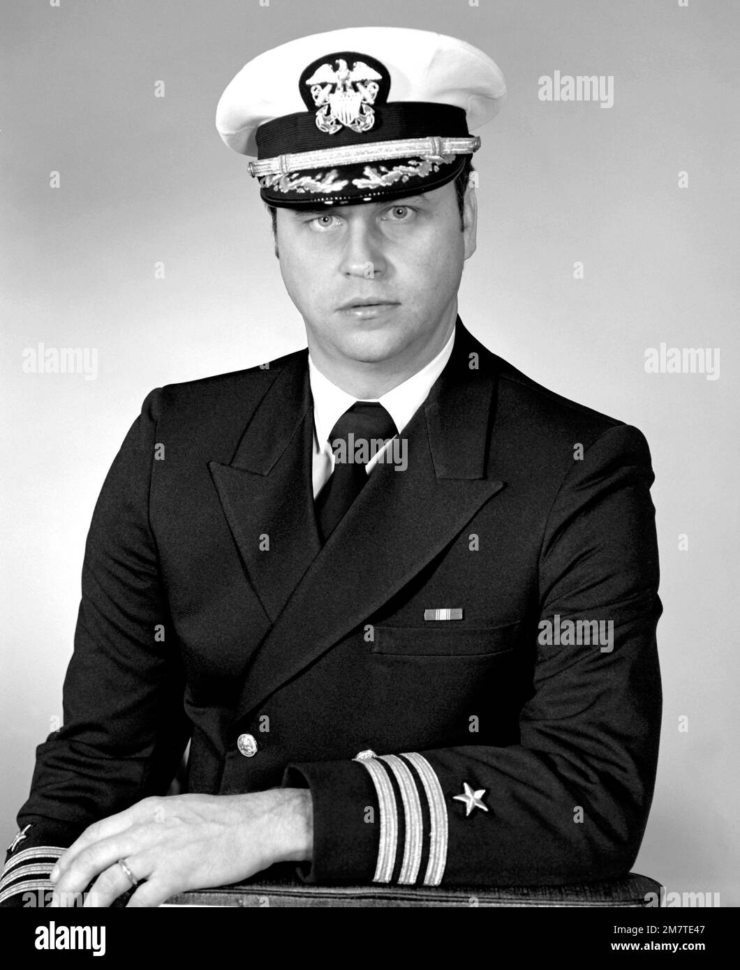 CDR Frank J. Kozel, USN (covered). Country: Unknown Stock Photo - Alamy