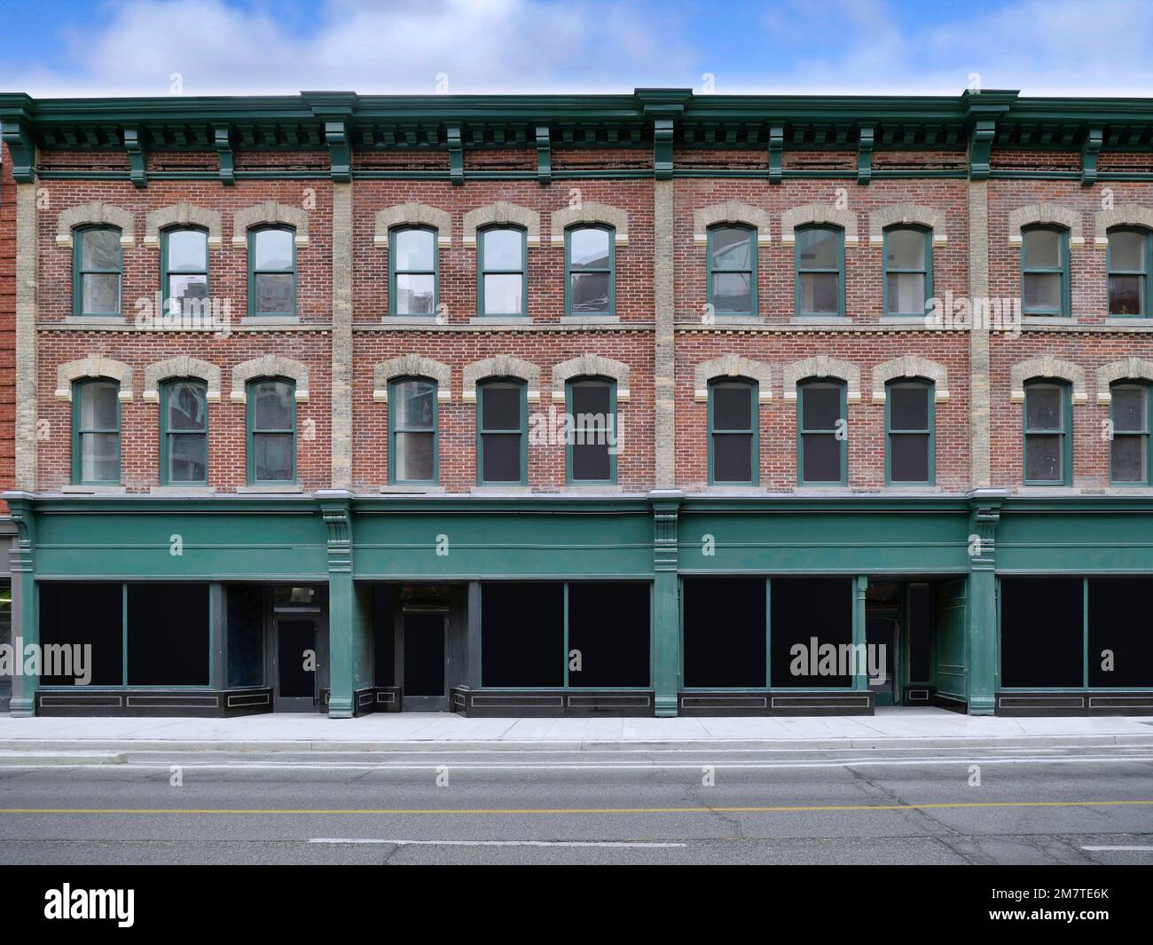 Old main street hi-res stock photography and images - Alamy