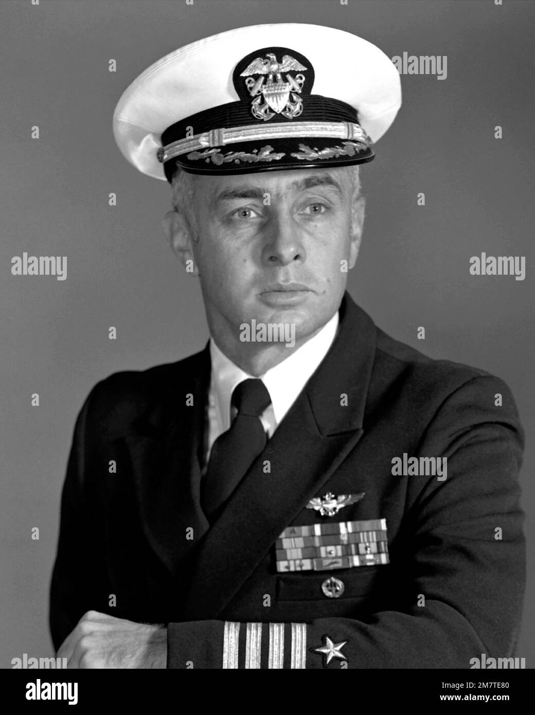 CAPT Edward Redden, USN (covered). Country: Unknown Stock Photo - Alamy