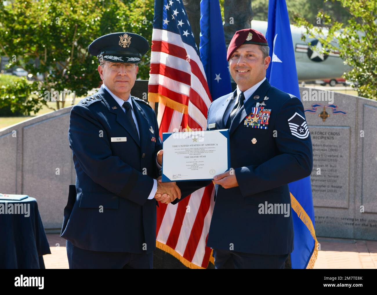U.S. Air Force Lt. Gen. Jim Slife, commander of Air Force Special ...