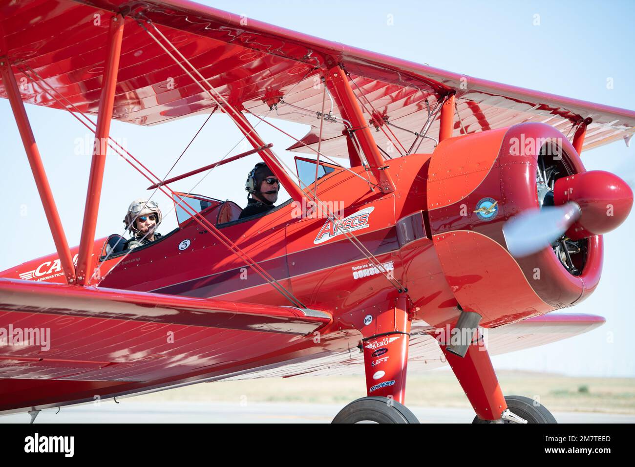 Jim Wilson, 10-33 Foundation president and founder, right, ready to fly ...