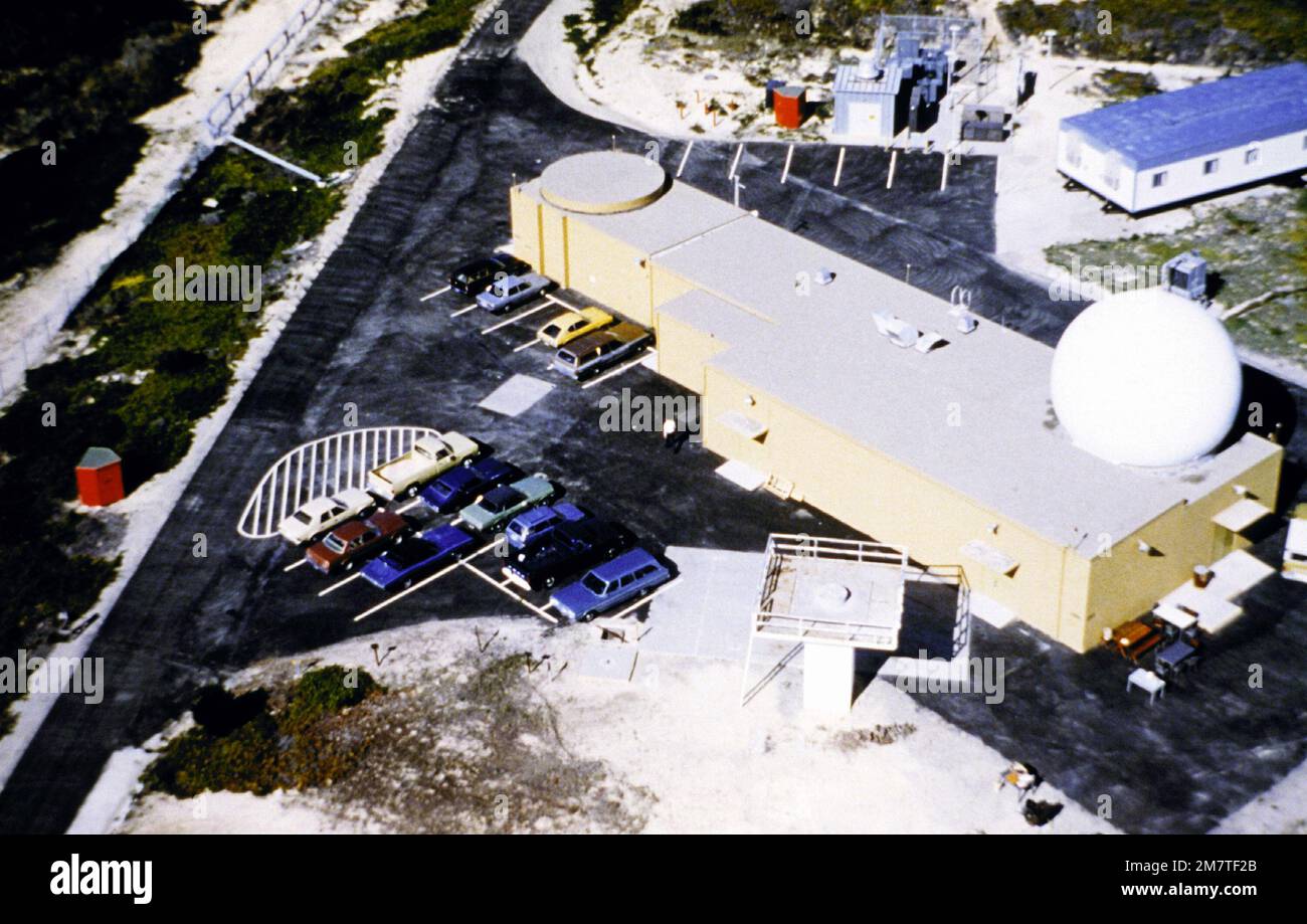 Aerial view of the Global Positioning System monitor control station ...