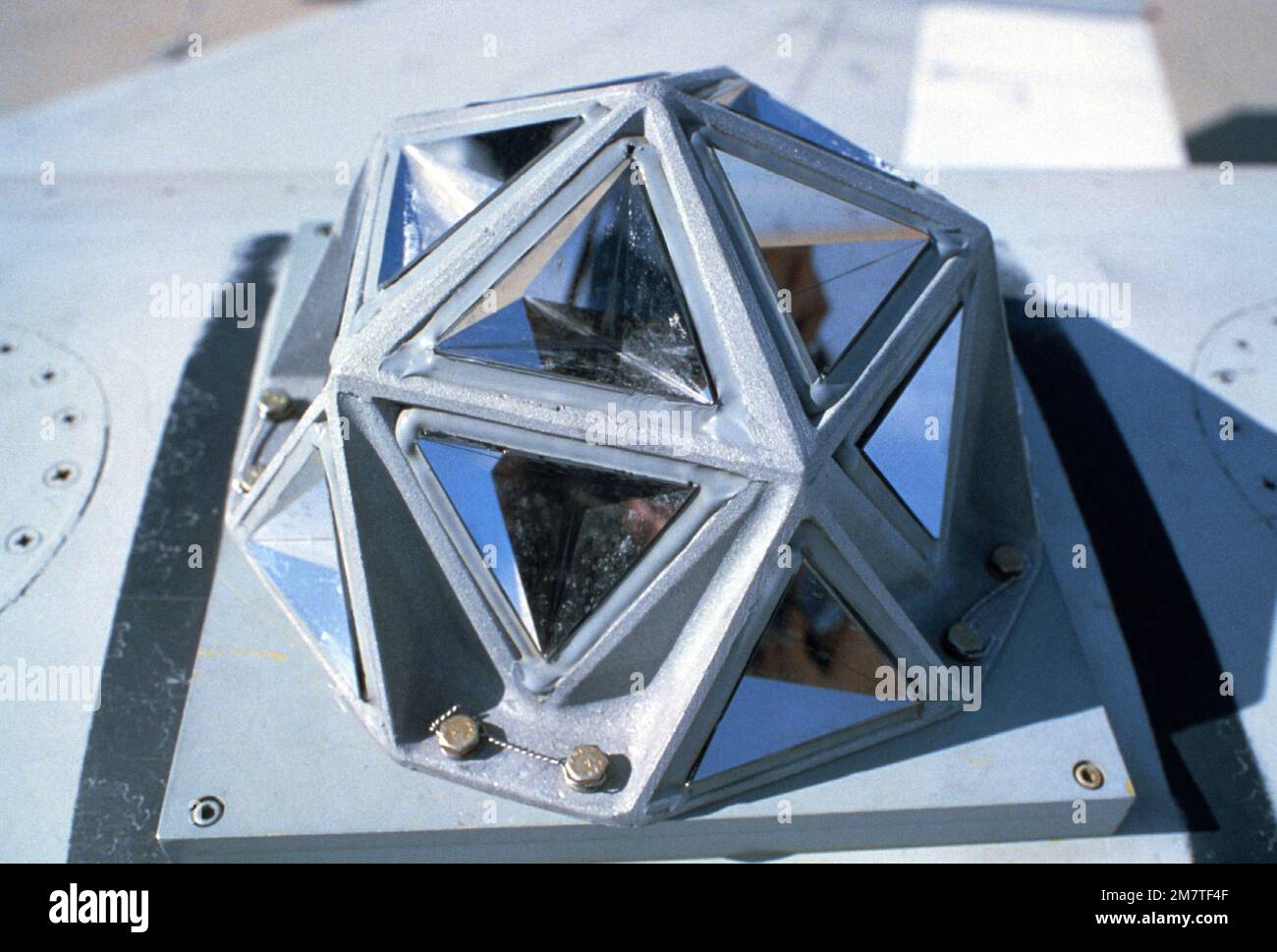 A view of a Global Positioning System satellite system test ...