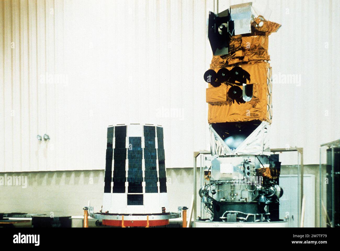 A view of the Defense Meteorological Satellite Program satellite ... A view of the Defense Meteorological Satellite Program satellite ...