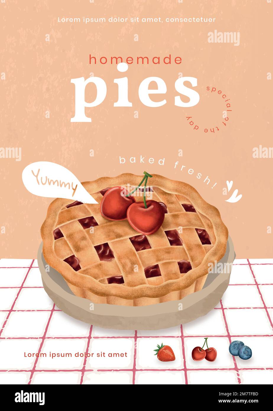 Bakery graphics hand drawn Stock Vector Images - Alamy