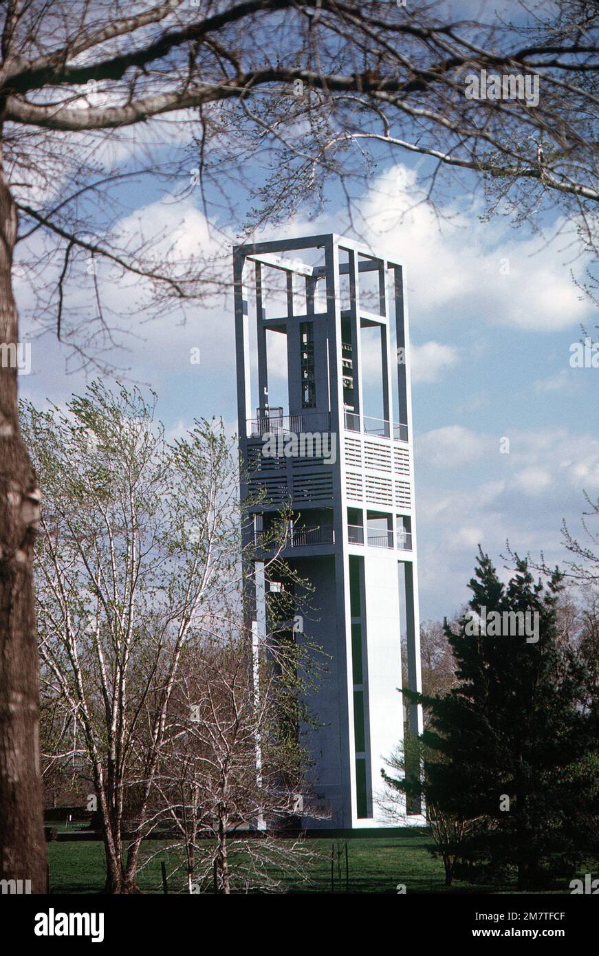 Carillon bells, a gift from Holland to the United States. Base ...