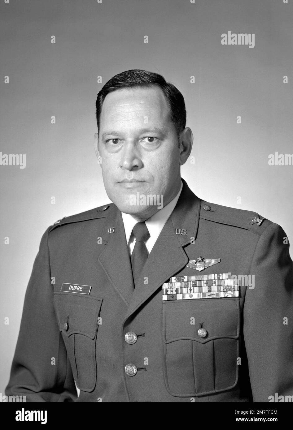 COL James J. Dupre, USAF (uncovered). Country: Unknown Stock Photo - Alamy