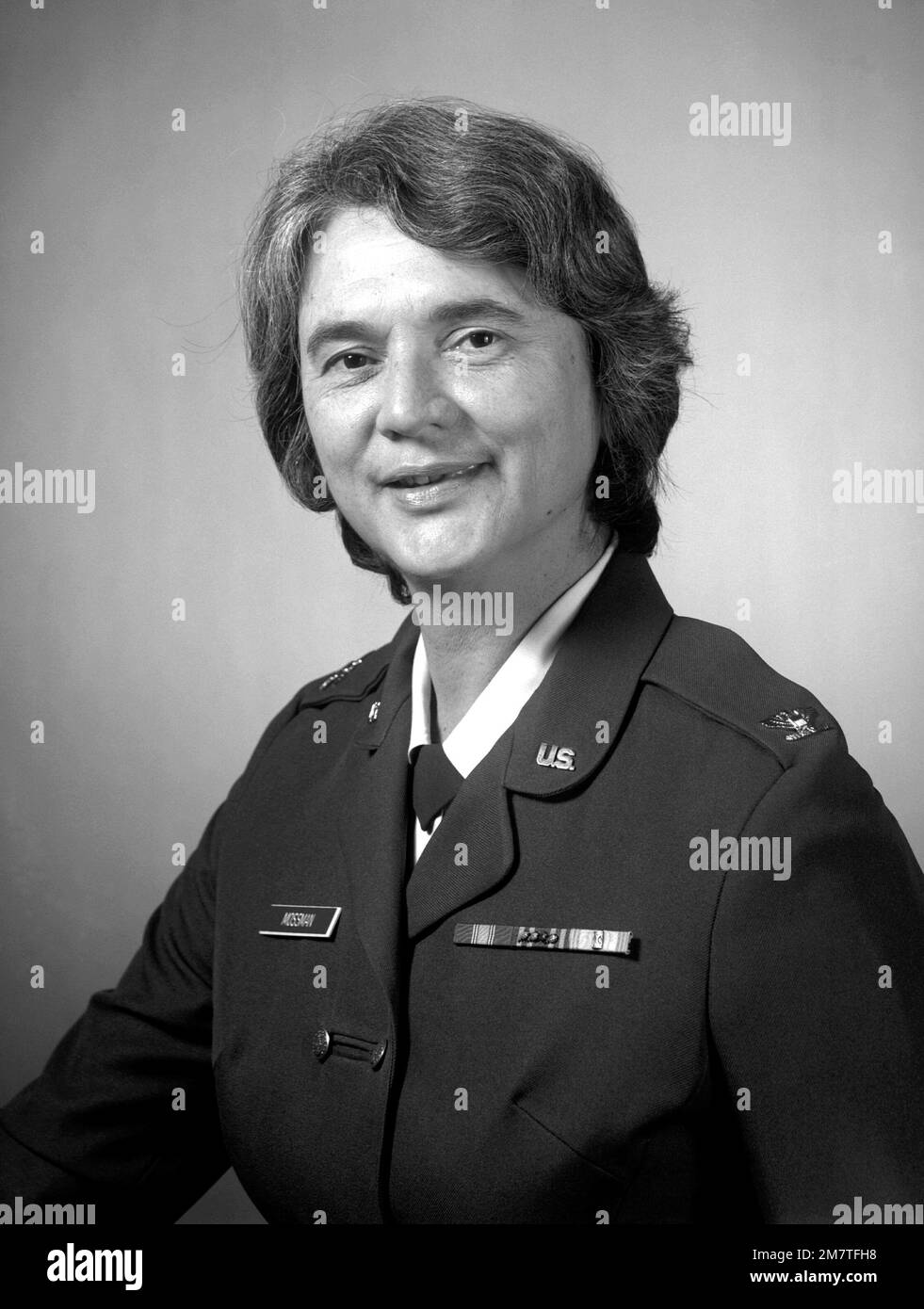 COL Frances I. Mossman, USAF (uncovered). Country: Unknown Stock Photo ...