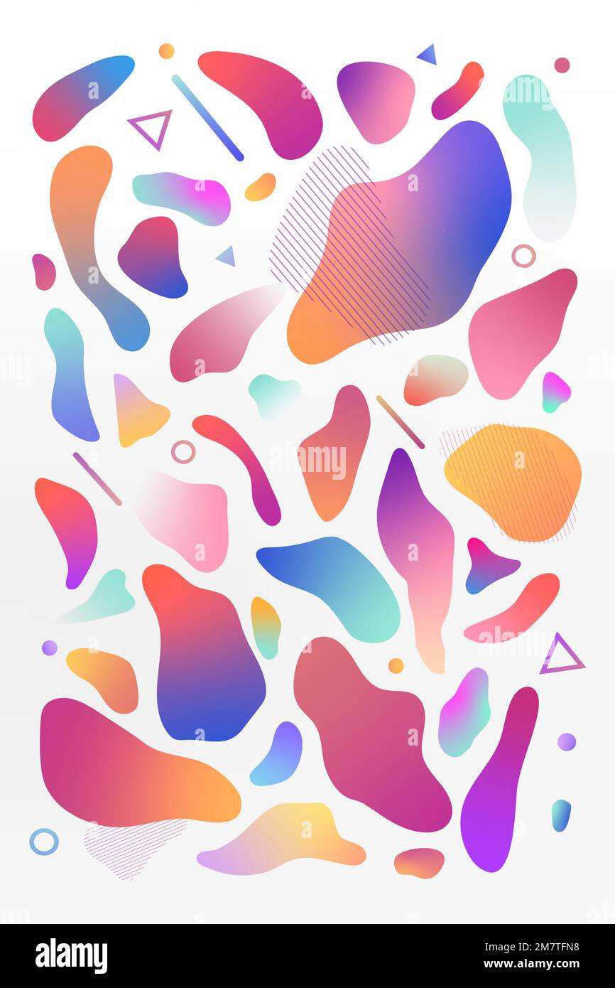 Colorful abstract seamless patterned background vector Stock Vector ...