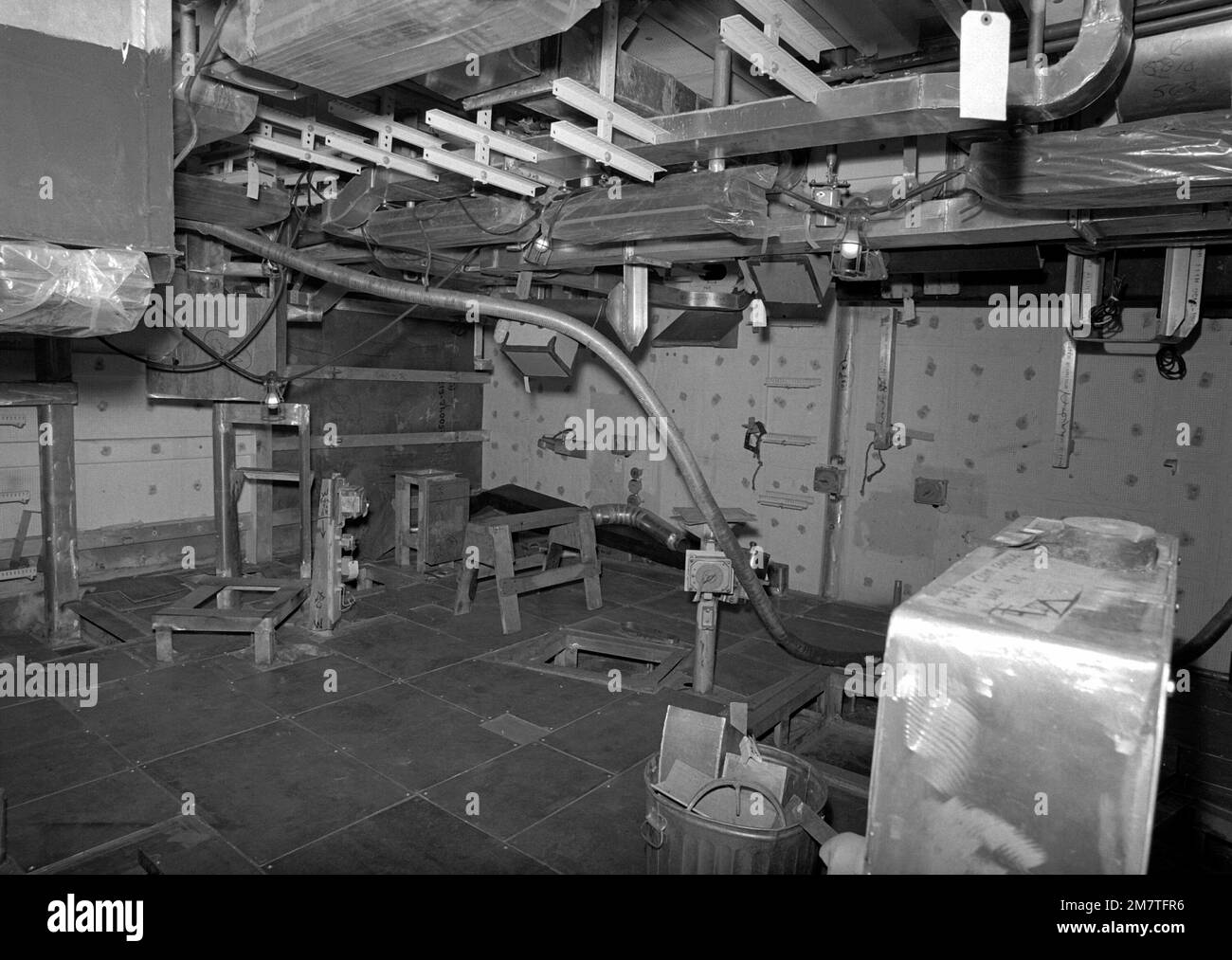 The combat information center aboard the guided missile frigate DOYLE ...