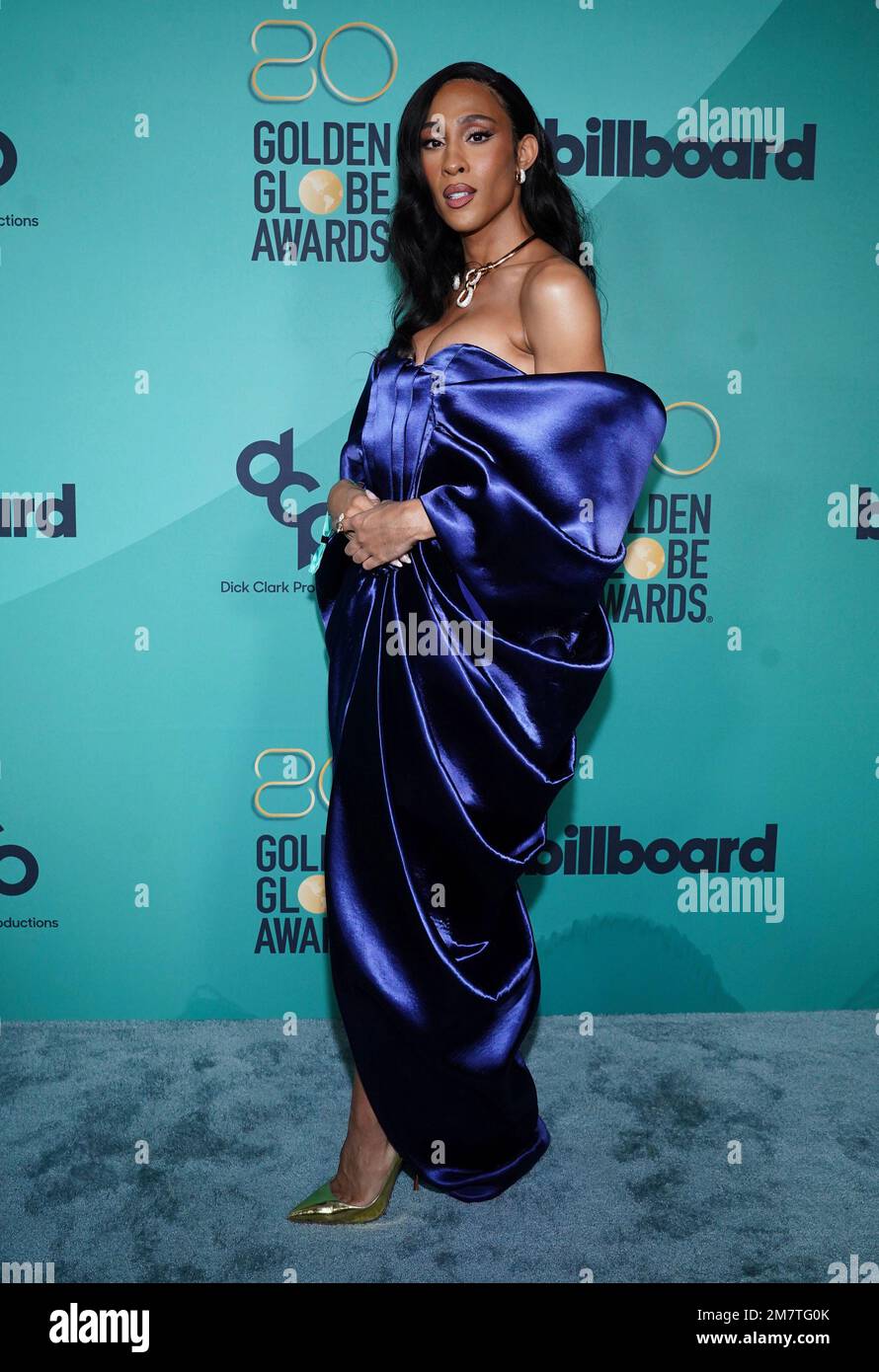 Michaela Jae Rodriguez arrives at the HFPA and Billboard Golden Globes ...