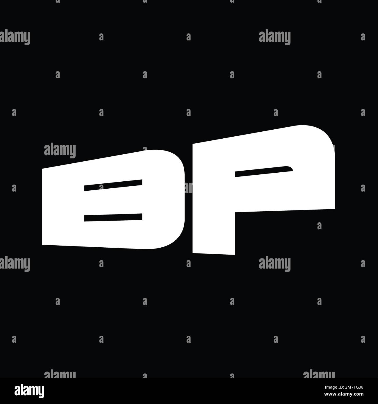 BP Logo monogram big alphabet vector images design template Stock Photo ...