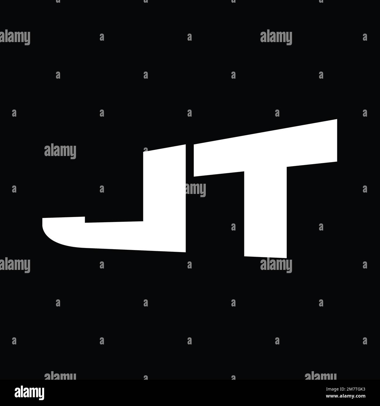 Logo monogram big alphabet vector images design template Stock Photo ...