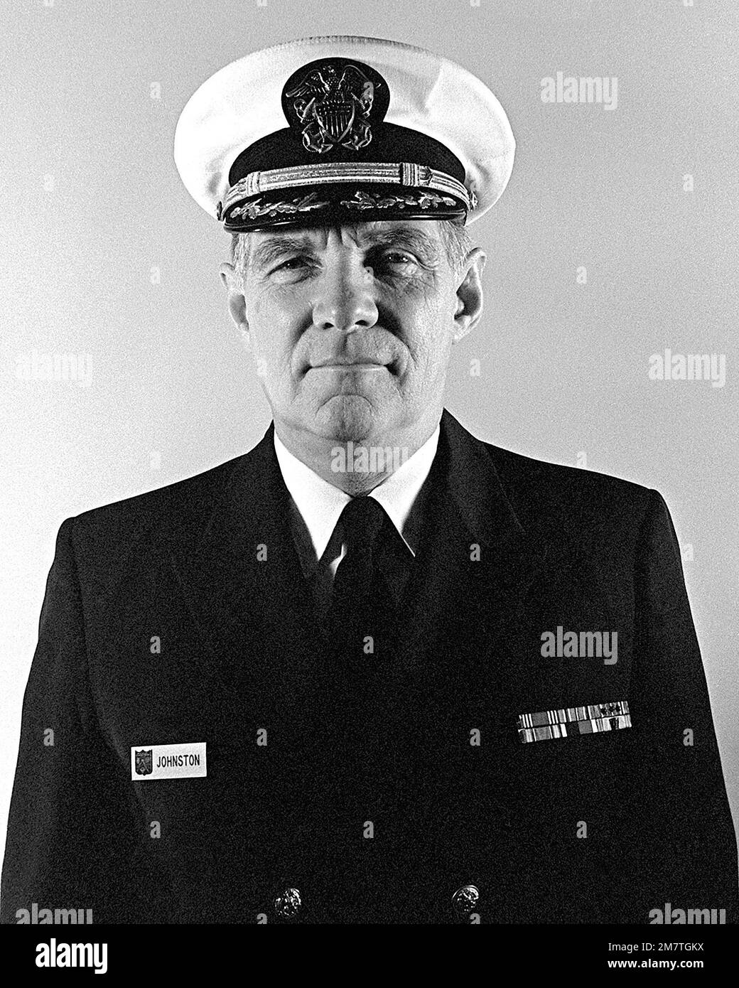 CAPT James S. Johnston, USN (covered). Country: Unknown Stock Photo - Alamy
