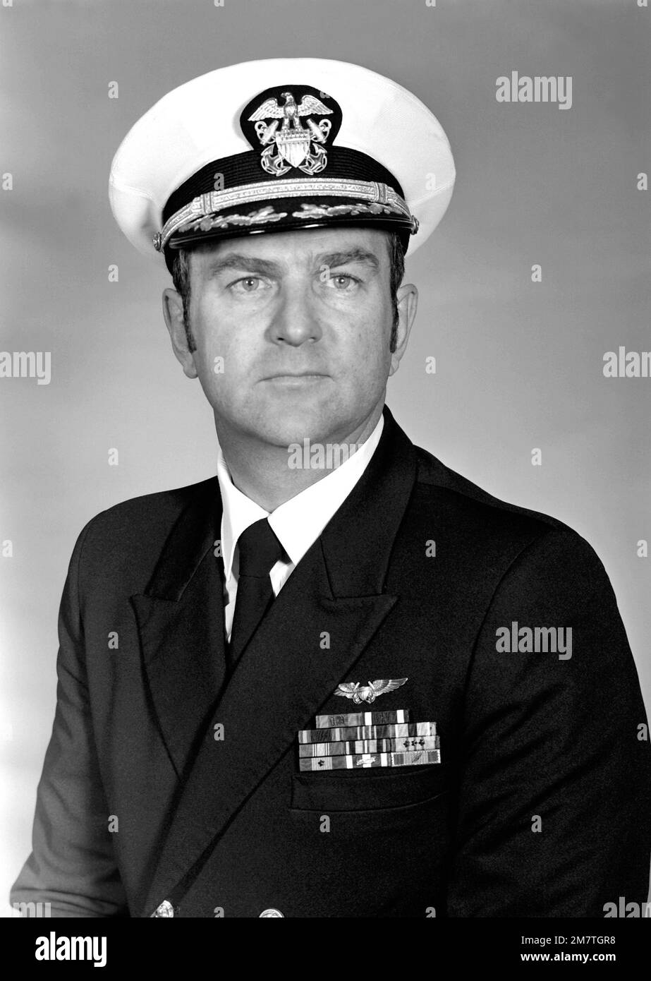 CDR Bruce V. Wood, USN (covered). Country: Unknown Stock Photo - Alamy