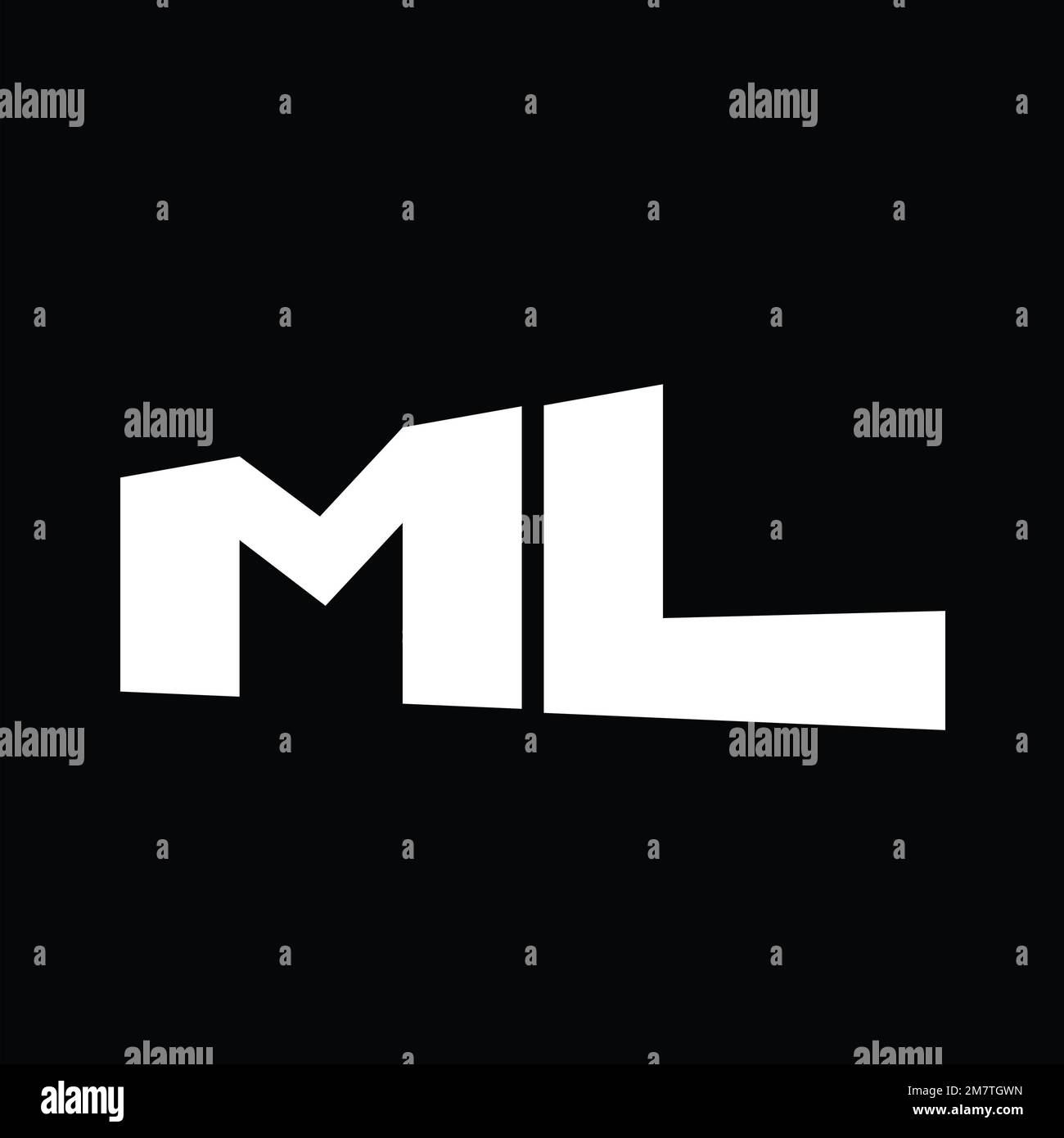 Initial ml hi-res stock photography and images - Alamy