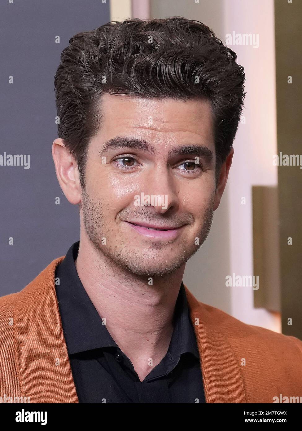 Los Angeles, USA, 10/01/2023, Andrew Garfield arrives at the 80th ...