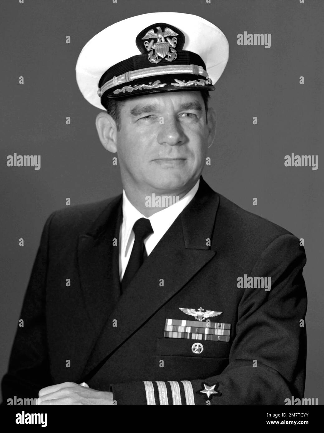CAPT Robert A. Dykes, USN (covered). Country: Unknown Stock Photo - Alamy