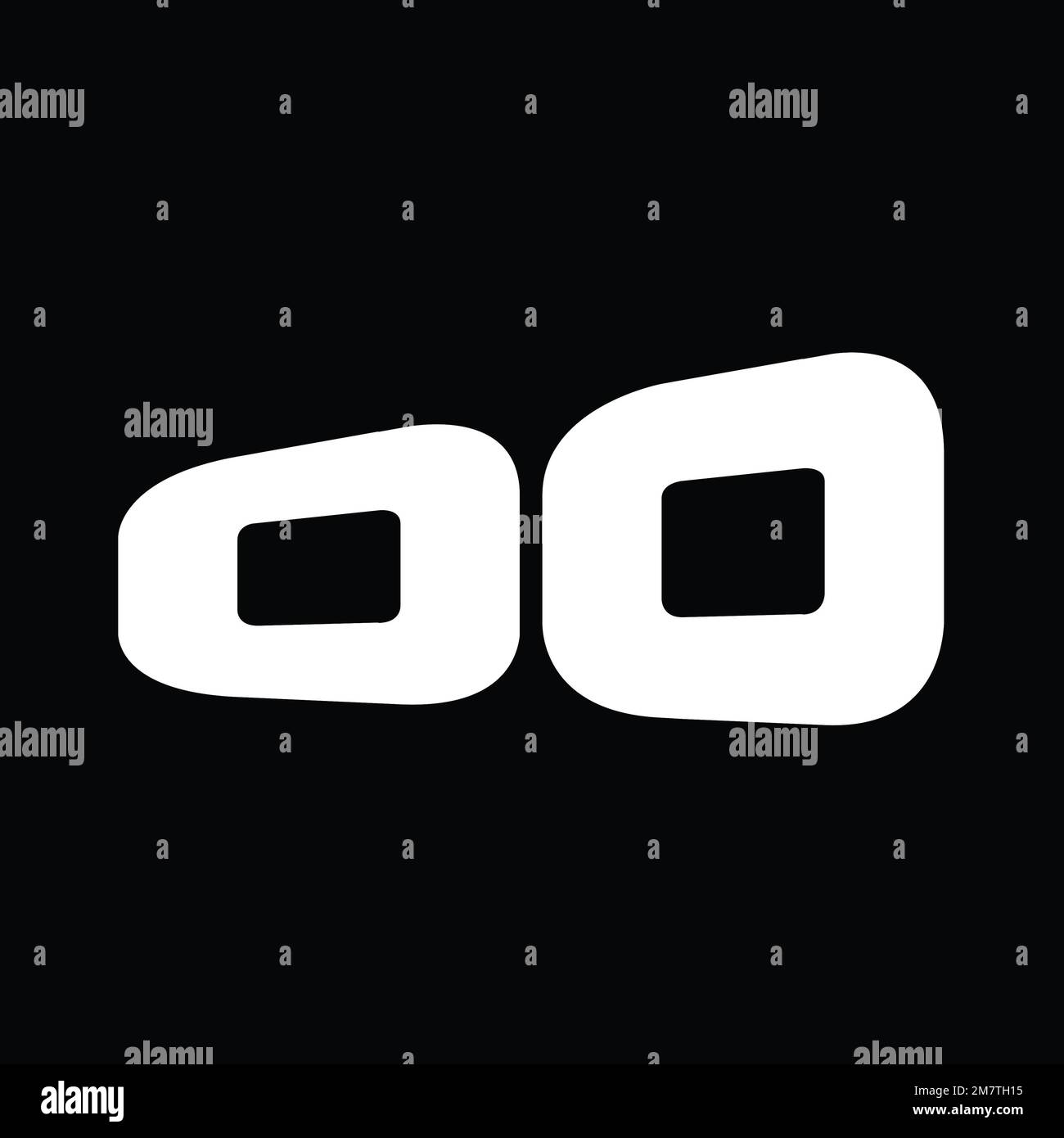 OO Logo monogram big alphabet vector images design template Stock Photo ...