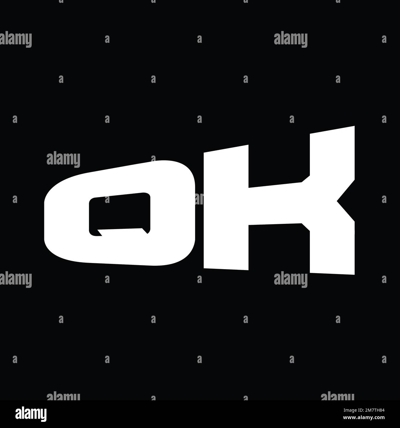 Qk alphabet hi-res stock photography and images - Alamy