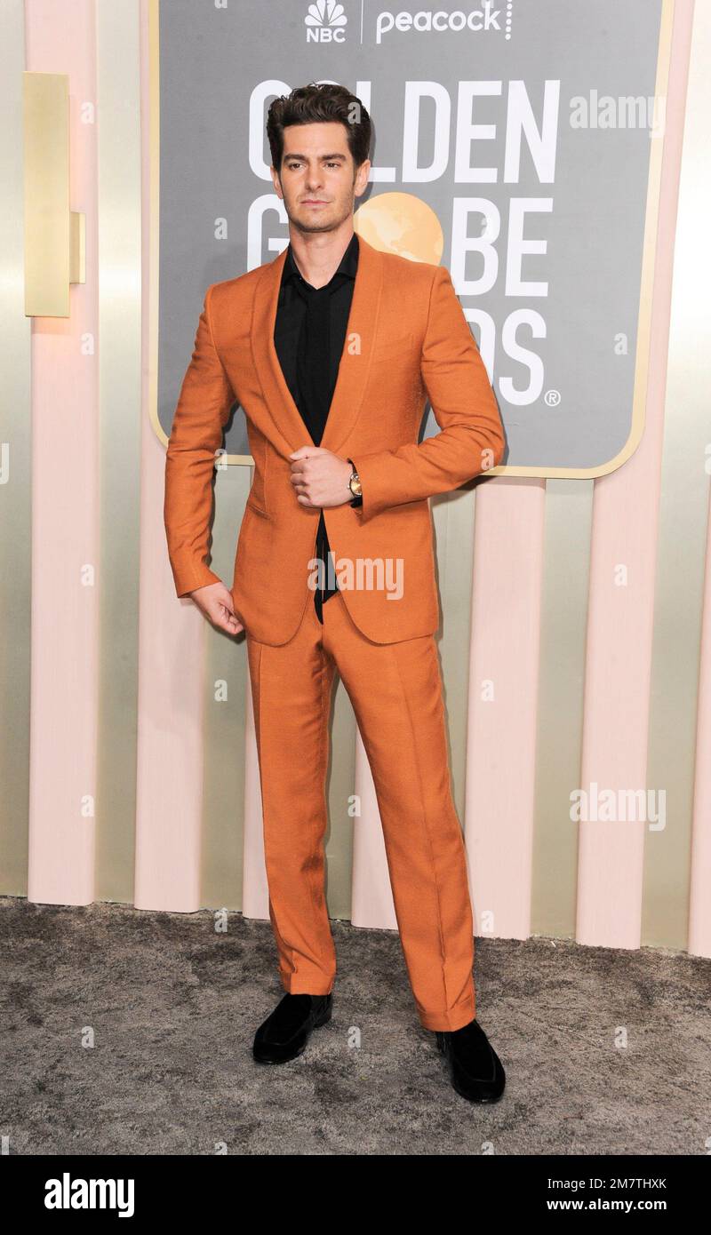 Beverly Hills, CA. 10th Jan, 2023. Andrew Garfield at arrivals for 80th ...