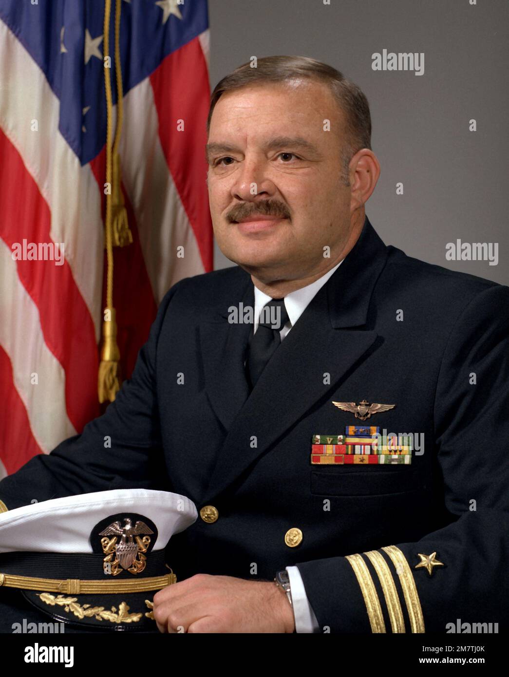 CDR Larry J. Chrans, USN (uncovered). Country: Unknown Stock Photo - Alamy
