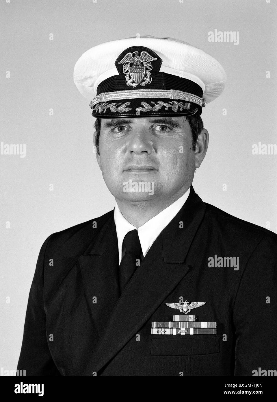 CDR Jack D. Bishop, USN (covered). Country: Unknown Stock Photo - Alamy