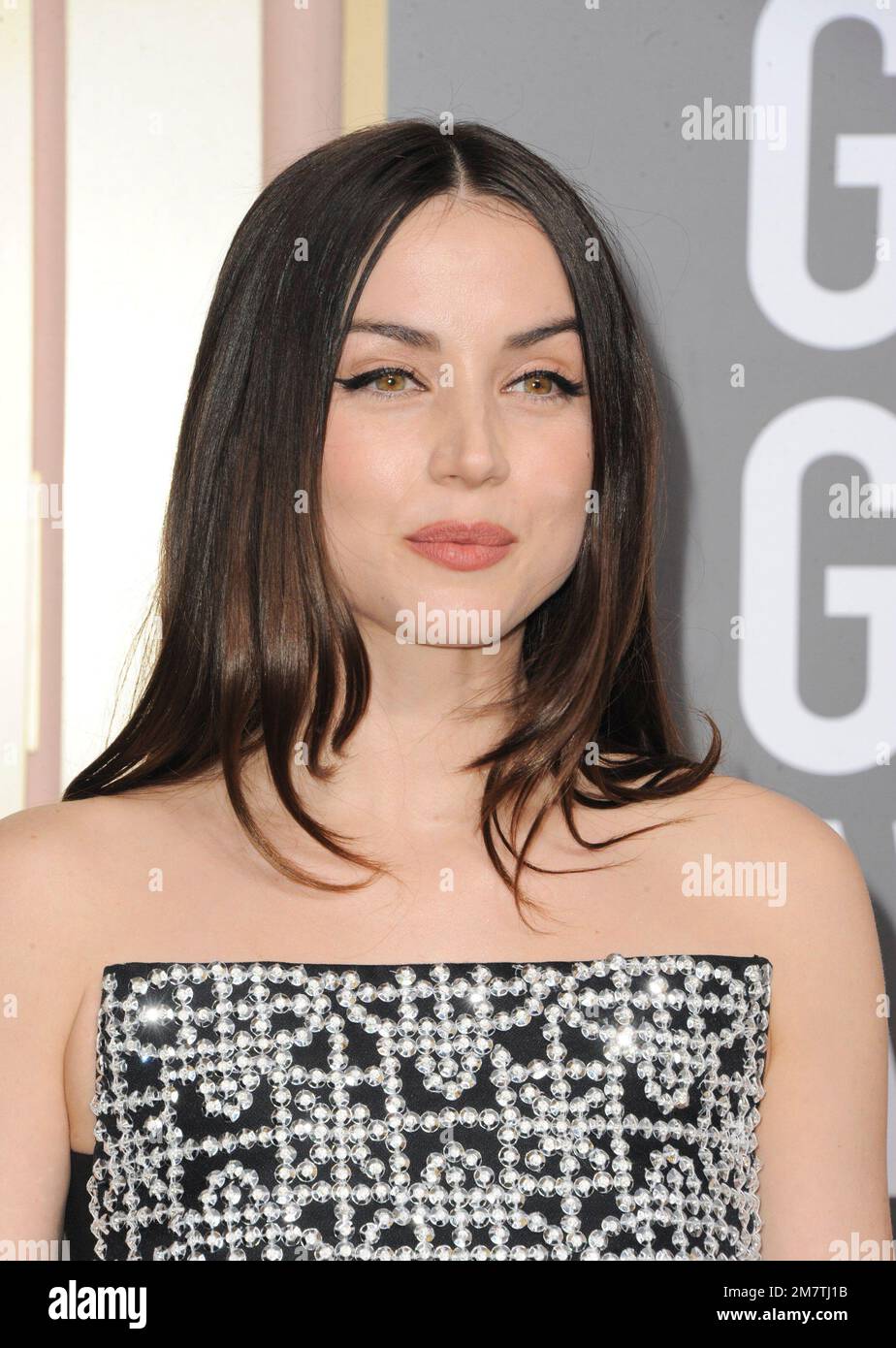 Beverly Hills, CA. 10th Jan, 2023. Ana de Armas at arrivals for 80th ...