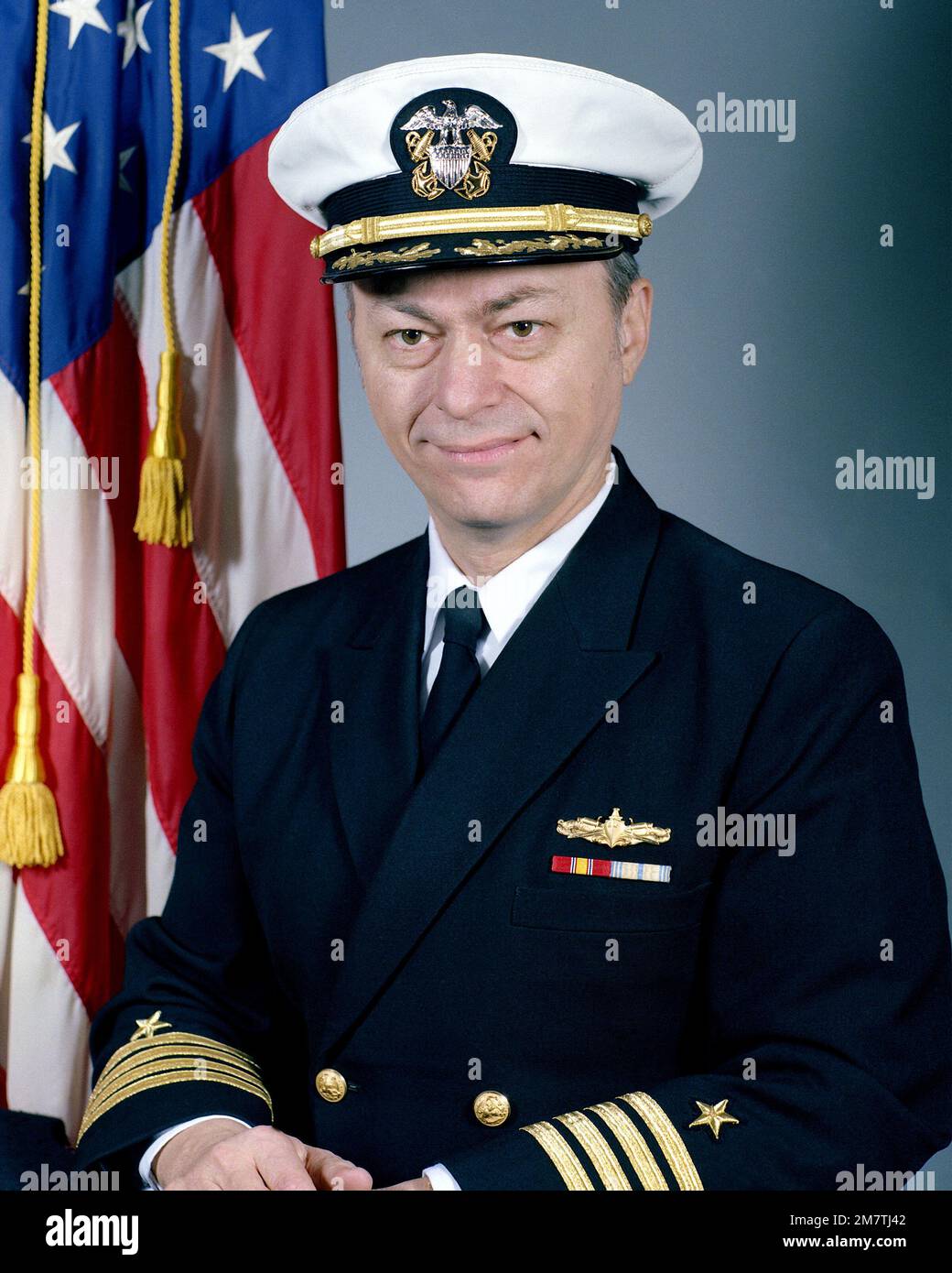 CAPT Edward A. Morgan, USN (covered). Country: Unknown Stock Photo - Alamy