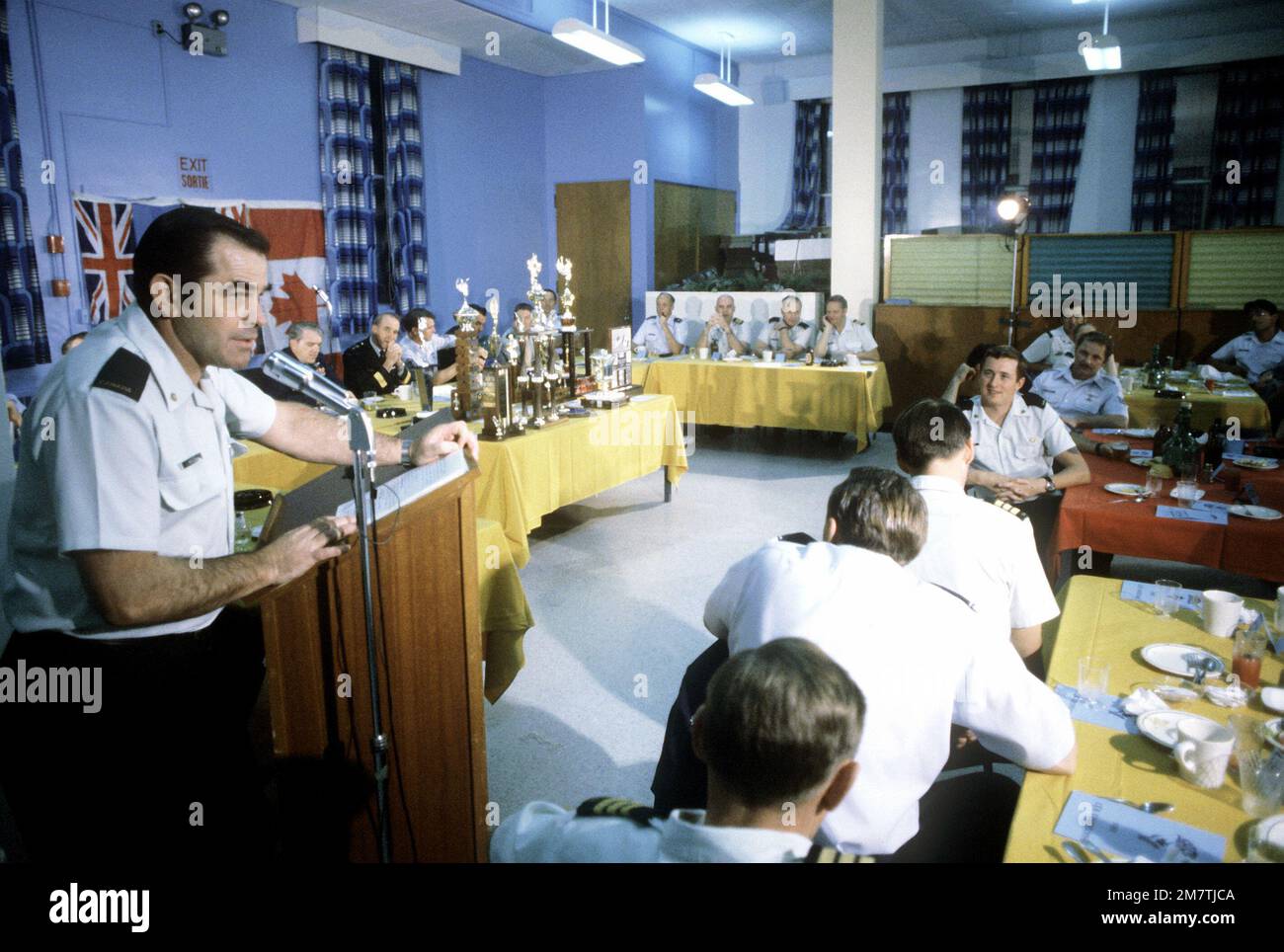 Sarex '81 participants attend an awards banquet in their honor after ...