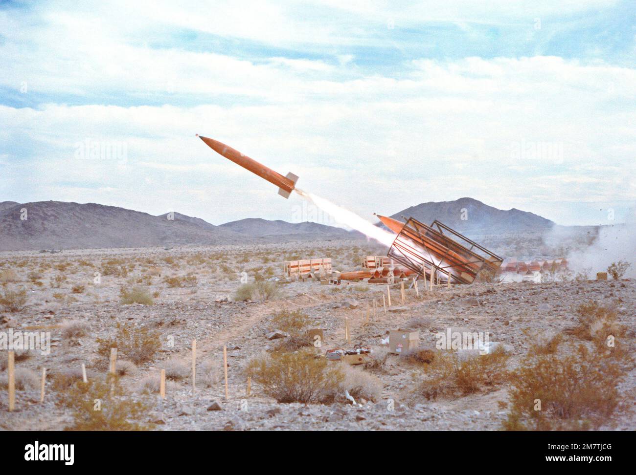 A Ballistic Aerial Target System (BATS) missile is launched during ...