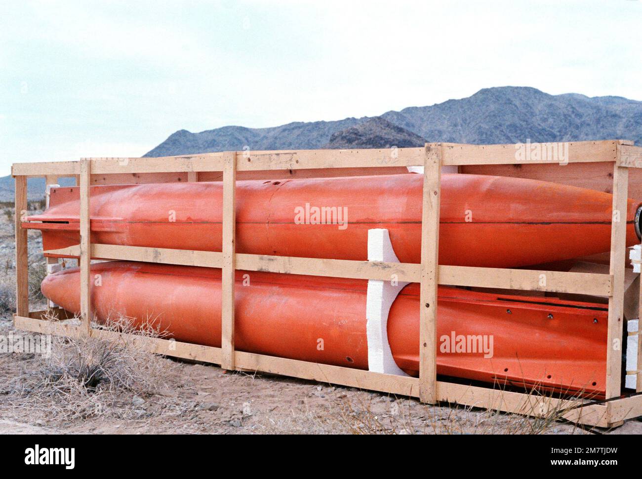 A view of Ballistic Aerial Target System (BATS) missiles prior to ...
