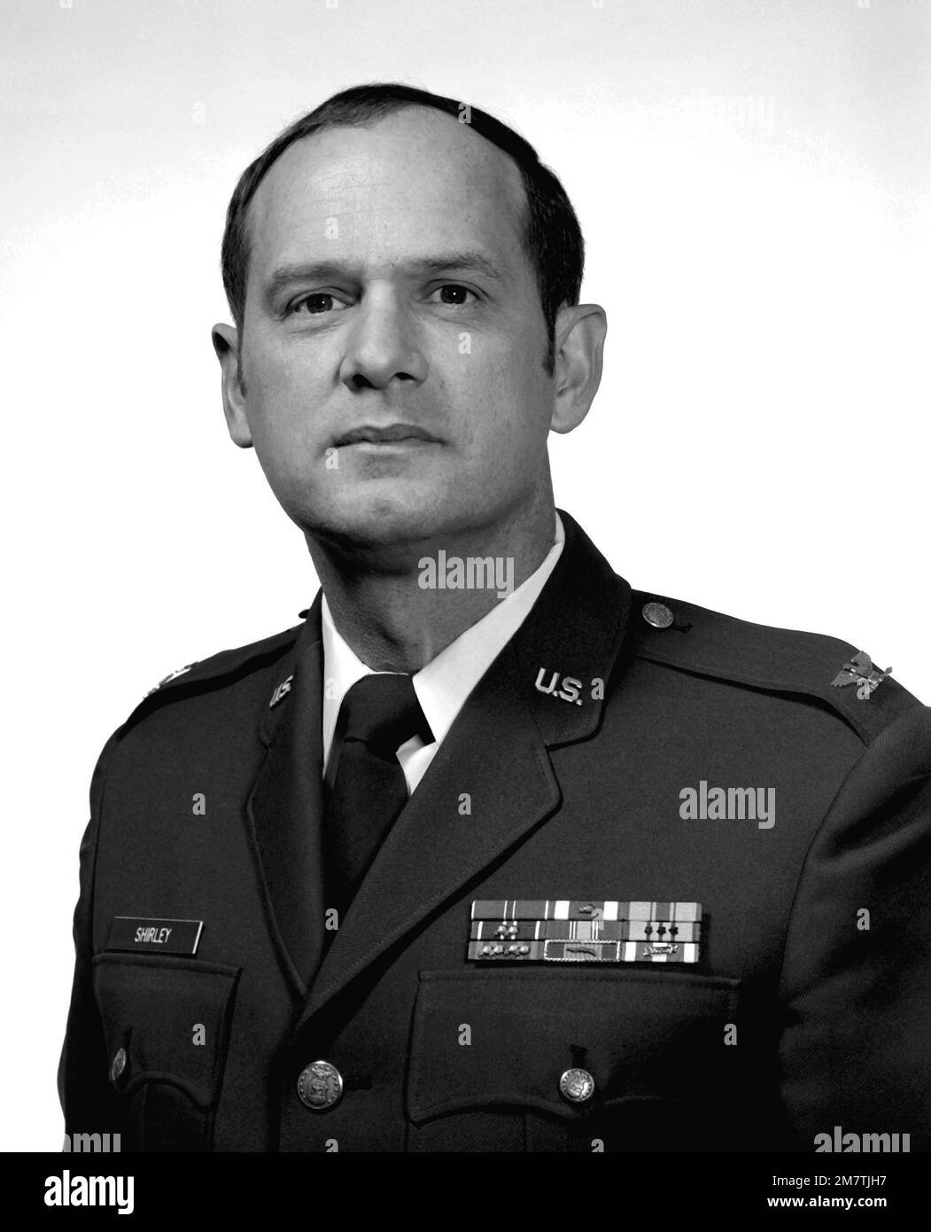 COL Henry G. Shirley, USAF (uncovered). Country: Unknown Stock Photo ...