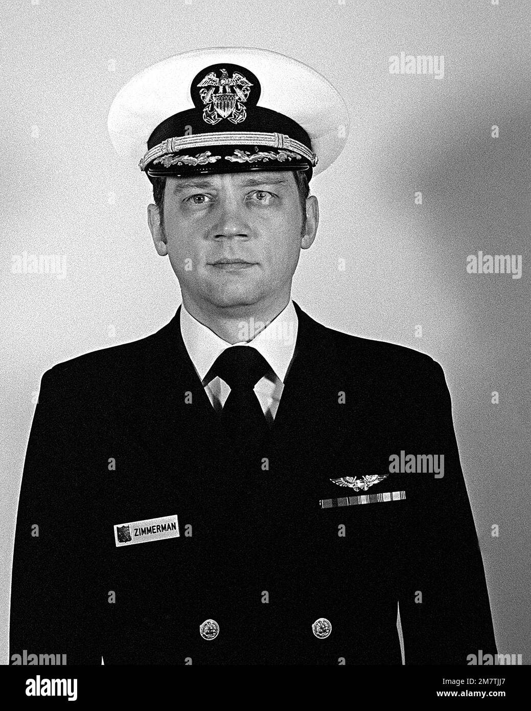 CDR Stephen A. Zimmerman, USN (covered). Country: Unknown Stock Photo ...