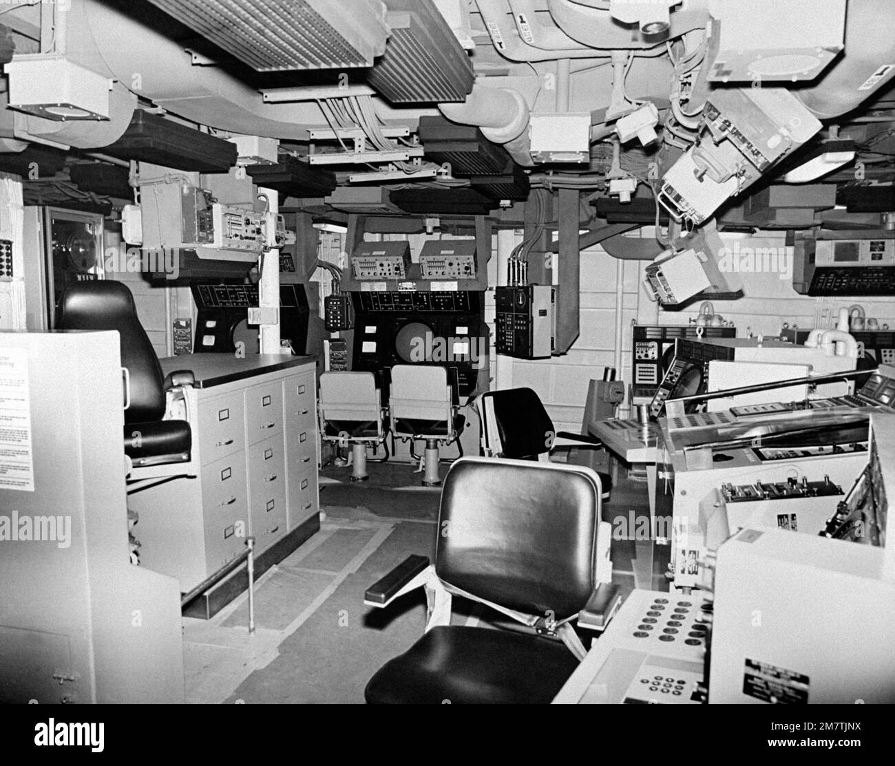 Combat information center Black and White Stock Photos & Images - Alamy