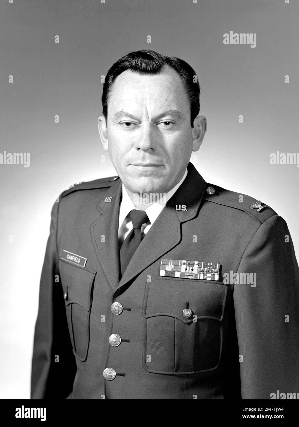 COL Kenneth W. Canfield, USAF (uncovered). Country: Unknown Stock Photo ...