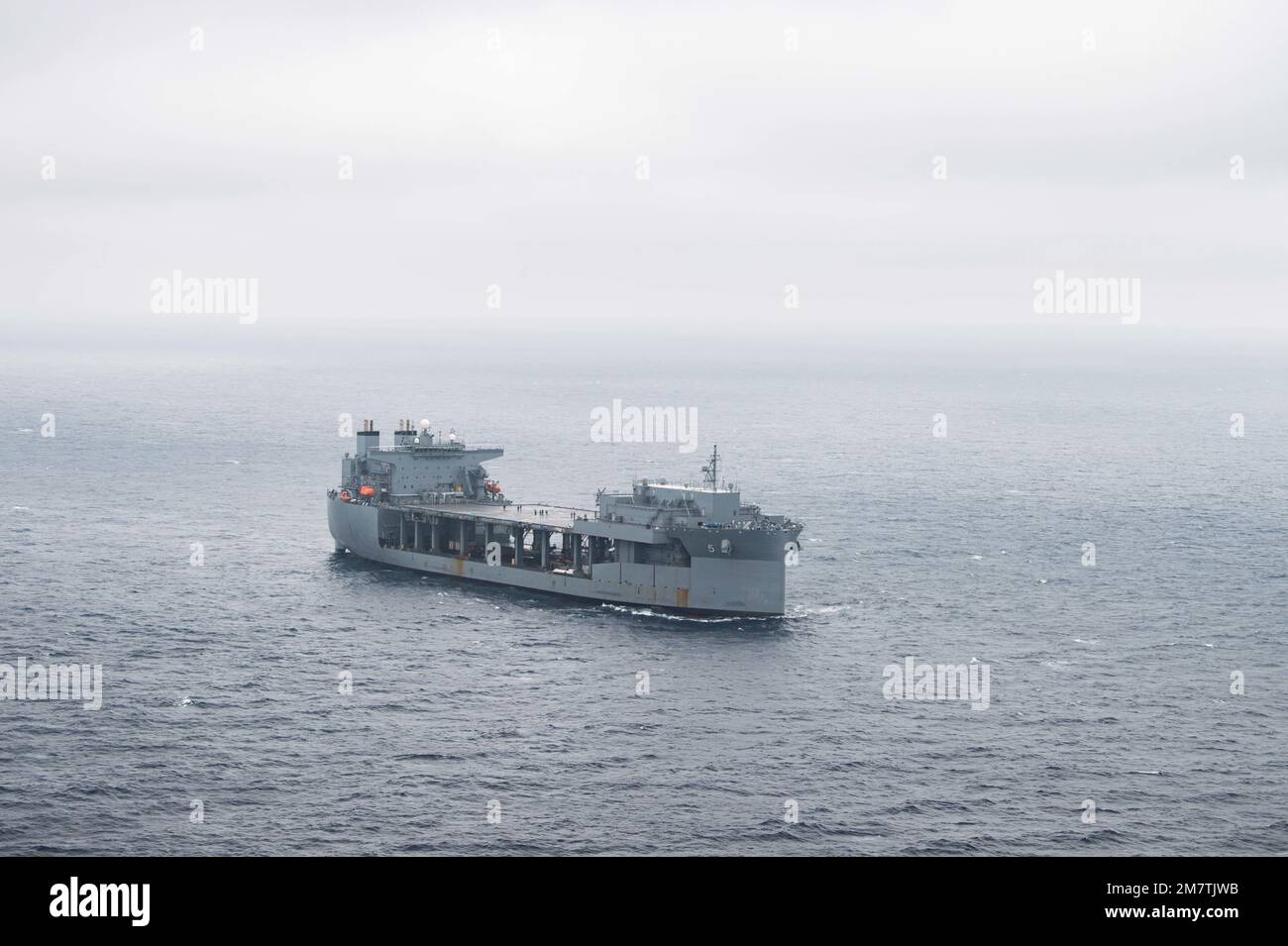 Sea of Japan (May 13, 2022)— Expeditionary sea base ship USS Miguel ...