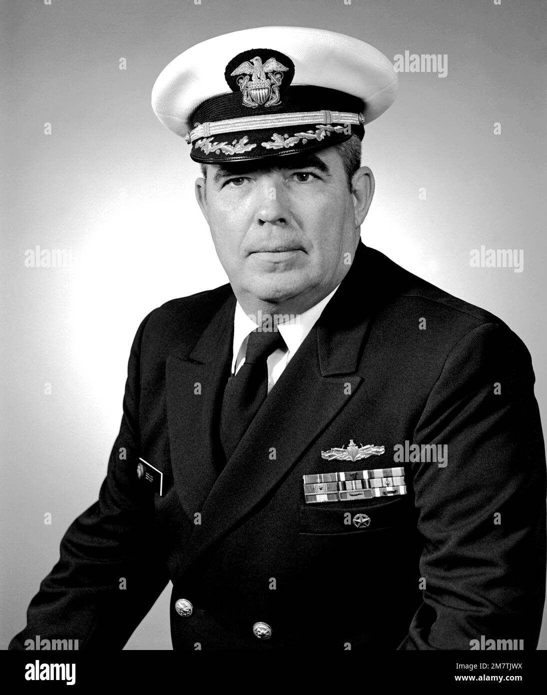 CDR Ronald A. Berger, USN (covered). Country: Unknown Stock Photo - Alamy