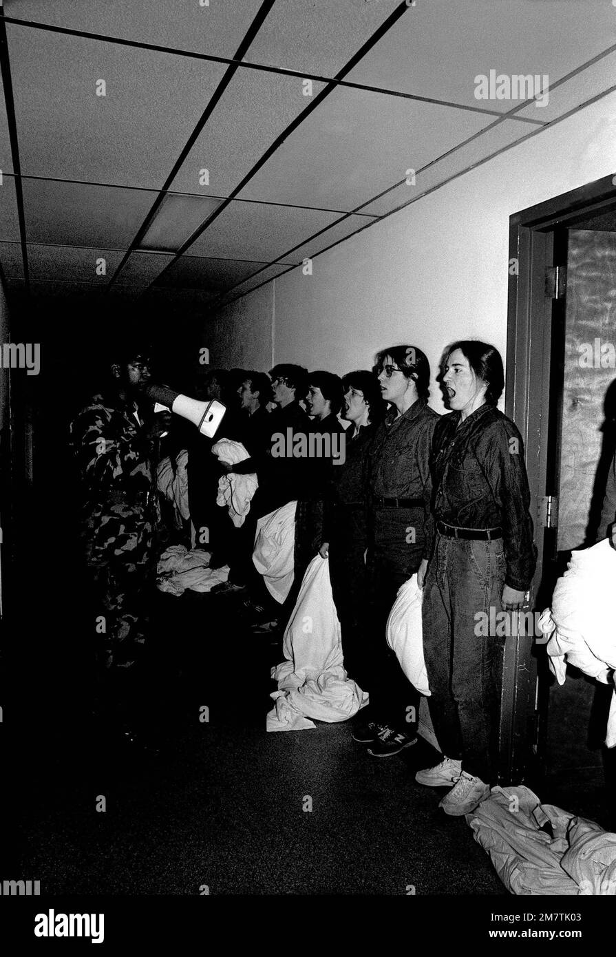 STAFF Sergeant Robert E. Brown, a Marine drill instructor at the ...