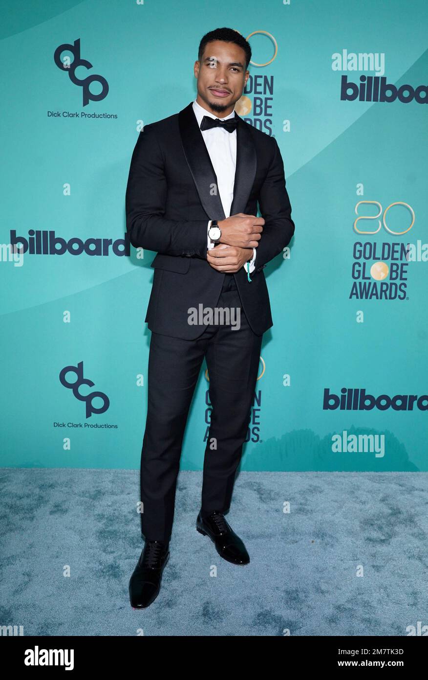 Greg Tarzan Davis arrives at the HFPA and Billboard Golden Globes ...