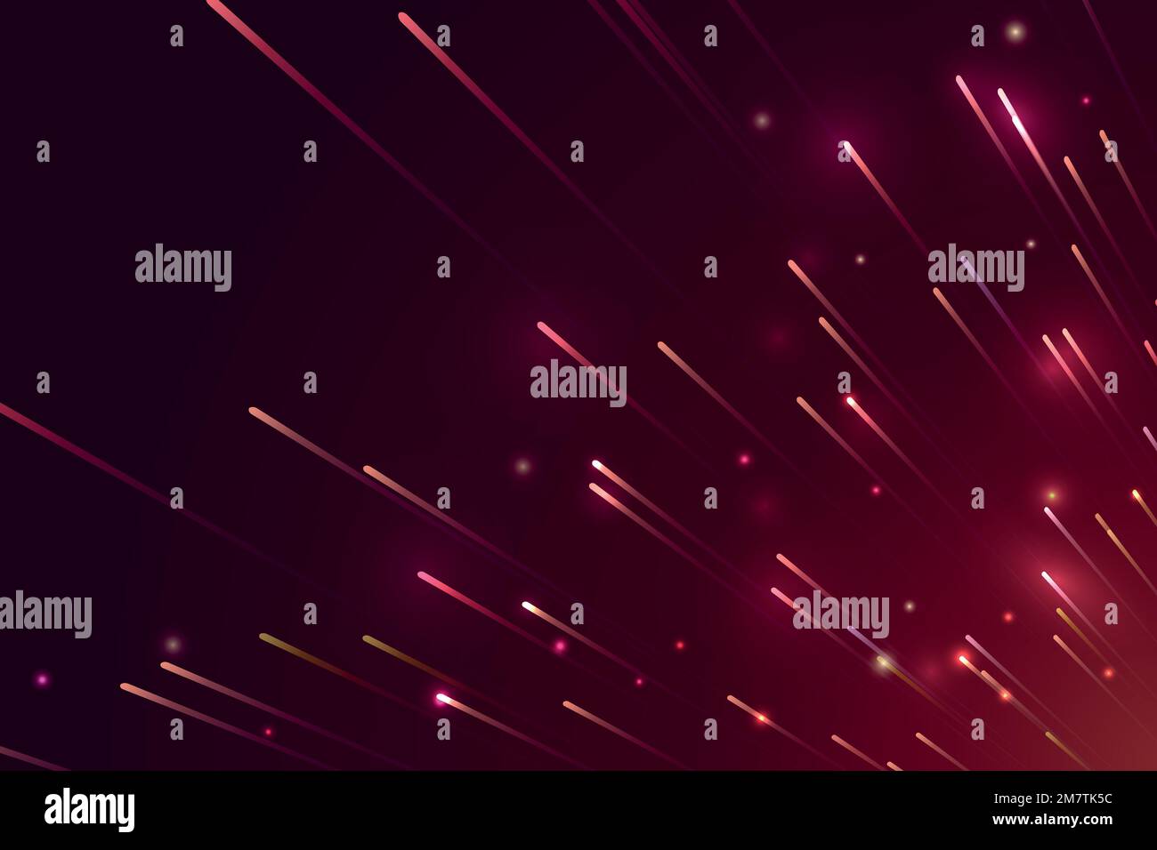 Red neon meteor background design vector Stock Vector Image & Art - Alamy