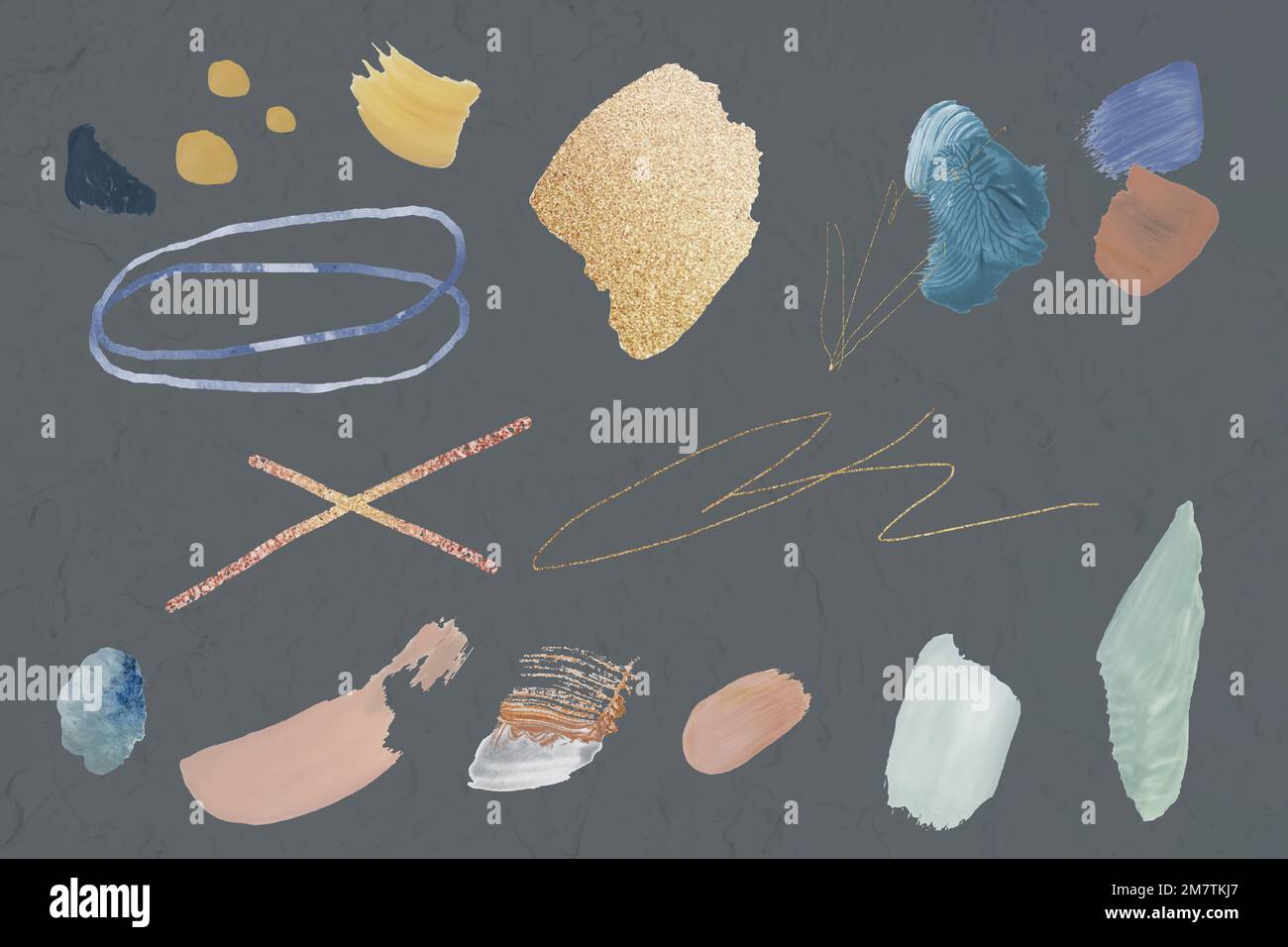 Colorful abstract design element vector Stock Vector Image & Art - Alamy