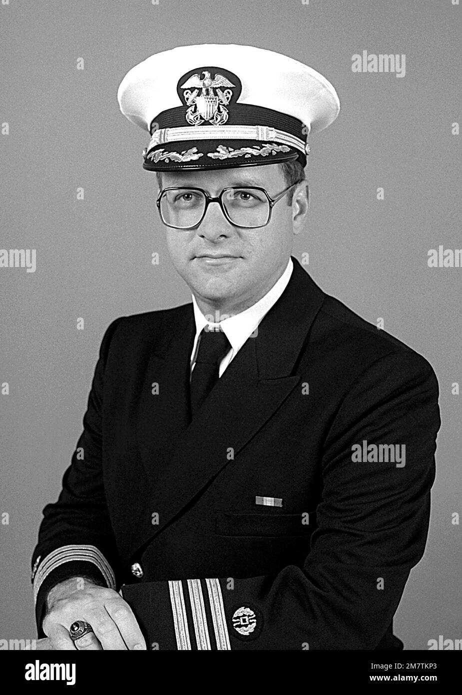 CDR Earl M. Baker, Jr., USN (covered). Country: Unknown Stock Photo - Alamy
