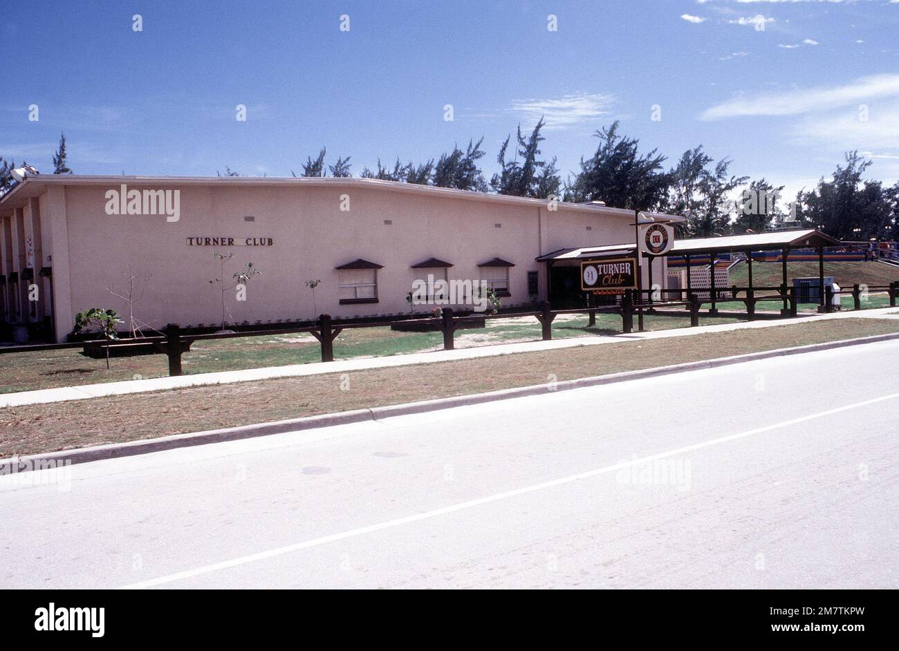 An exterior front view of the Turner Club. Base: Nav Sup Activity ...